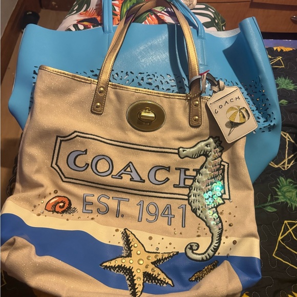 Coach | Bags | Coach Beach Bag | Poshmark